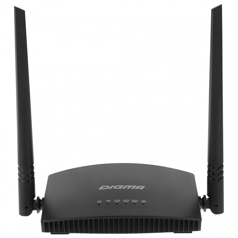 Wi-Fi роутер Digma DWR-N301 N300 10/100BASE-TX black Wi-Fi роутер • 802 ...
