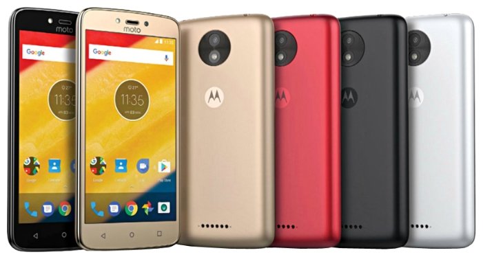 Смартфон Motorola Moto C Plus 16/1Gb black GSM 900 / 1800 / 1900, 3G ...