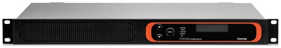 Аудиопроцессор Biamp TesiraForte DAN CI