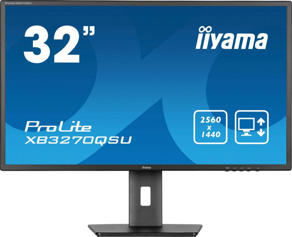 Монитор 31.5" Iiyama ProLite XB3270QSU-B1 черный — купить за 34450 руб.