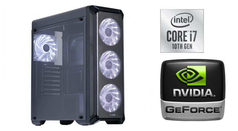 Системный блок игрового ПК TopComp VR 91573528 Intel Core i7 10700KF 3. ...